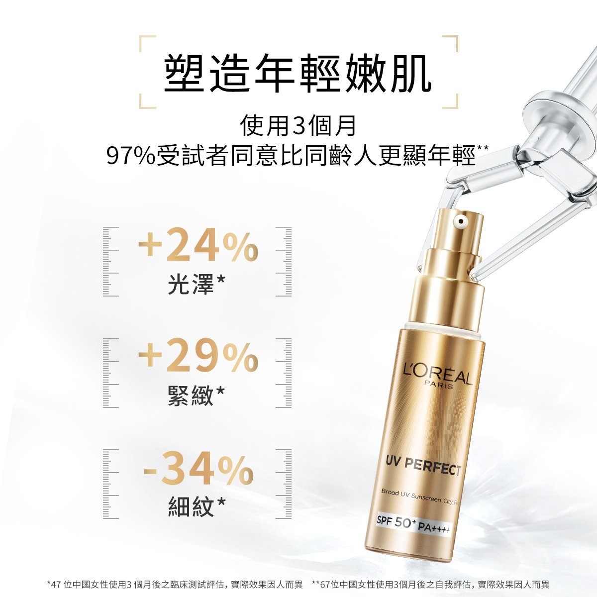 UV Perfect Broad UV Sunscreen City Resist SPF50+ PA++++ 30mL